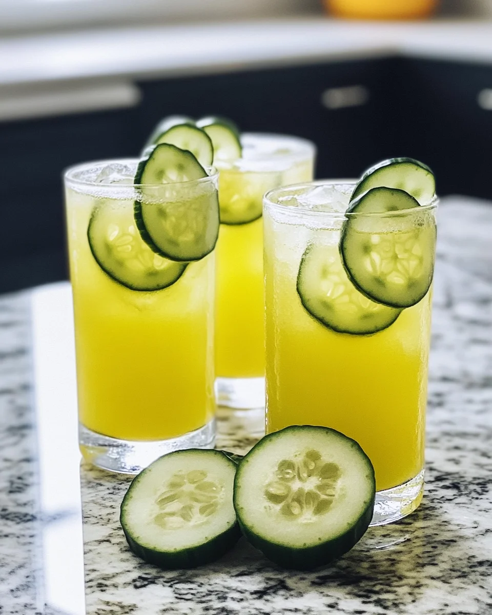 Citrus Cucumber Sparkler