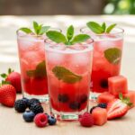 Watermelon Berry Fizz