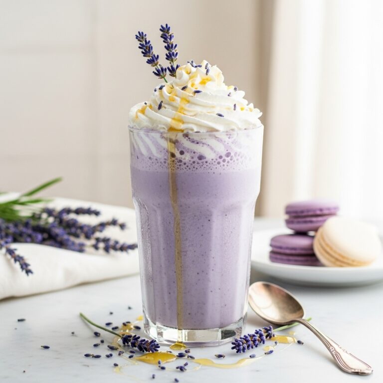 Lavender Honey Milkshake